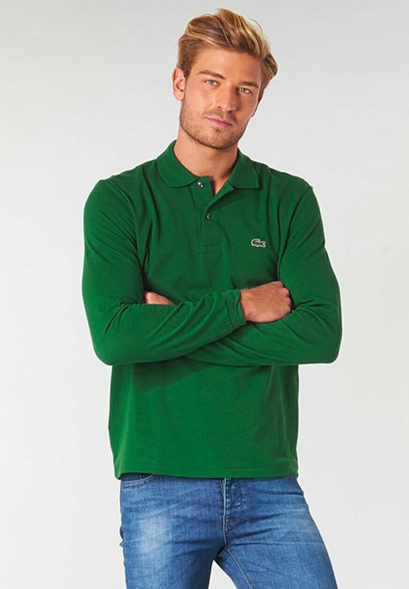 Lacoste POLO CLASSIQUE LACOSTE L.12.12 À MANCHES LONGUES - Polo - vert ...