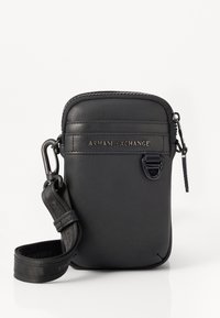 Armani Exchange PHONE CASE UNISEX - Pochette pour téléphone - black ...