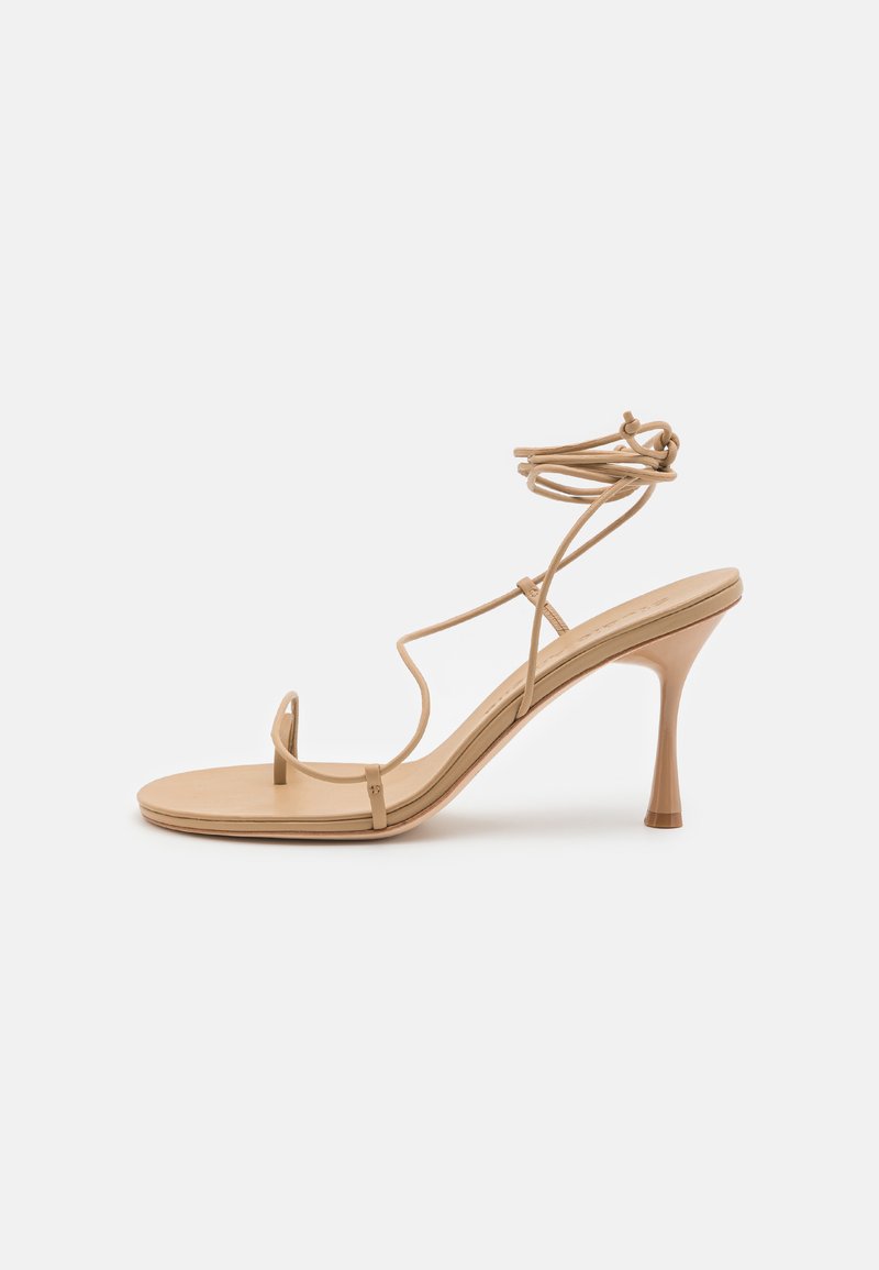 Studio Amelia EMILY WRAP - T-bar sandals - beige - Zalando