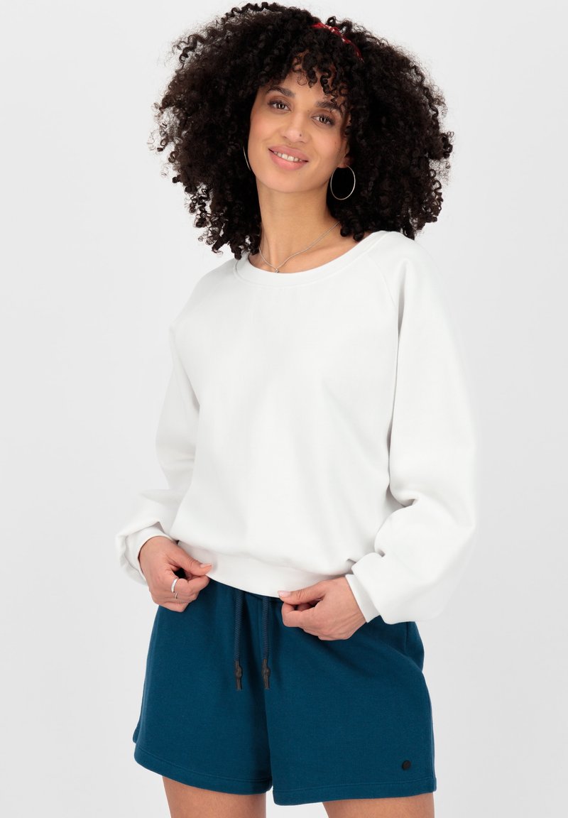 alife & kickin TEON - Sweater - brilliant white/wit - Zalando.nl