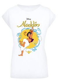 F4NT4STIC DISNEY ALADDIN ROPE SWING - T-Shirt print - white/weiß ...