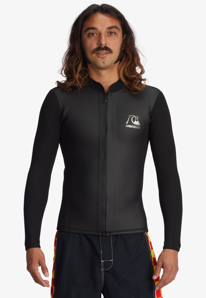 Quiksilver 2MM EVERYDAY SESSIONS LANGÄRMLIGE - Rash vest - kvd/black ...