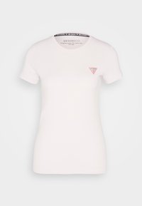 Guess MINI TRIANGLE - T-shirt basique - low key pink/rose - ZALANDO.FR