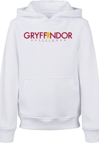 F4NT4STIC HARRY POTTER GRYFFINDOR TEXT - Sweat à capuche - white/blanc ...