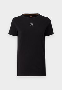 BOSS ELOGO - T-Shirt basic - black/schwarz - Zalando