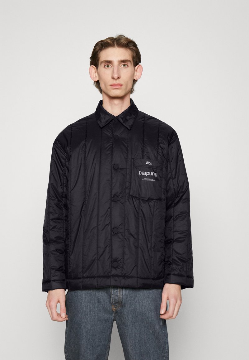 Won Hundred WESLEY QUILT - Light jacket - black - Zalando.ie