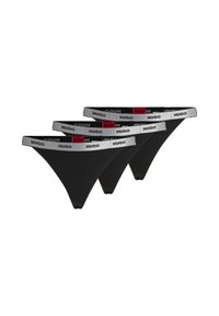 HUGO TRIPLET STRING GIFT - Thong - black - Zalando