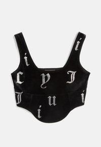 Juicy Couture CAIT DIAMANTE CORSET - Top - black - Zalando.ie