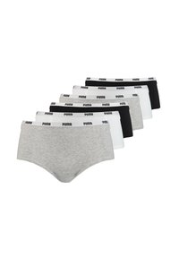 Puma WOMEN MINI 6 PACK - Pants - white grey black/light grey - Zalando ...