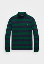 Polo Ralph Lauren LONG SLEEVE - Long sleeved top - hunt club green/newport navy/green - Zalando ...