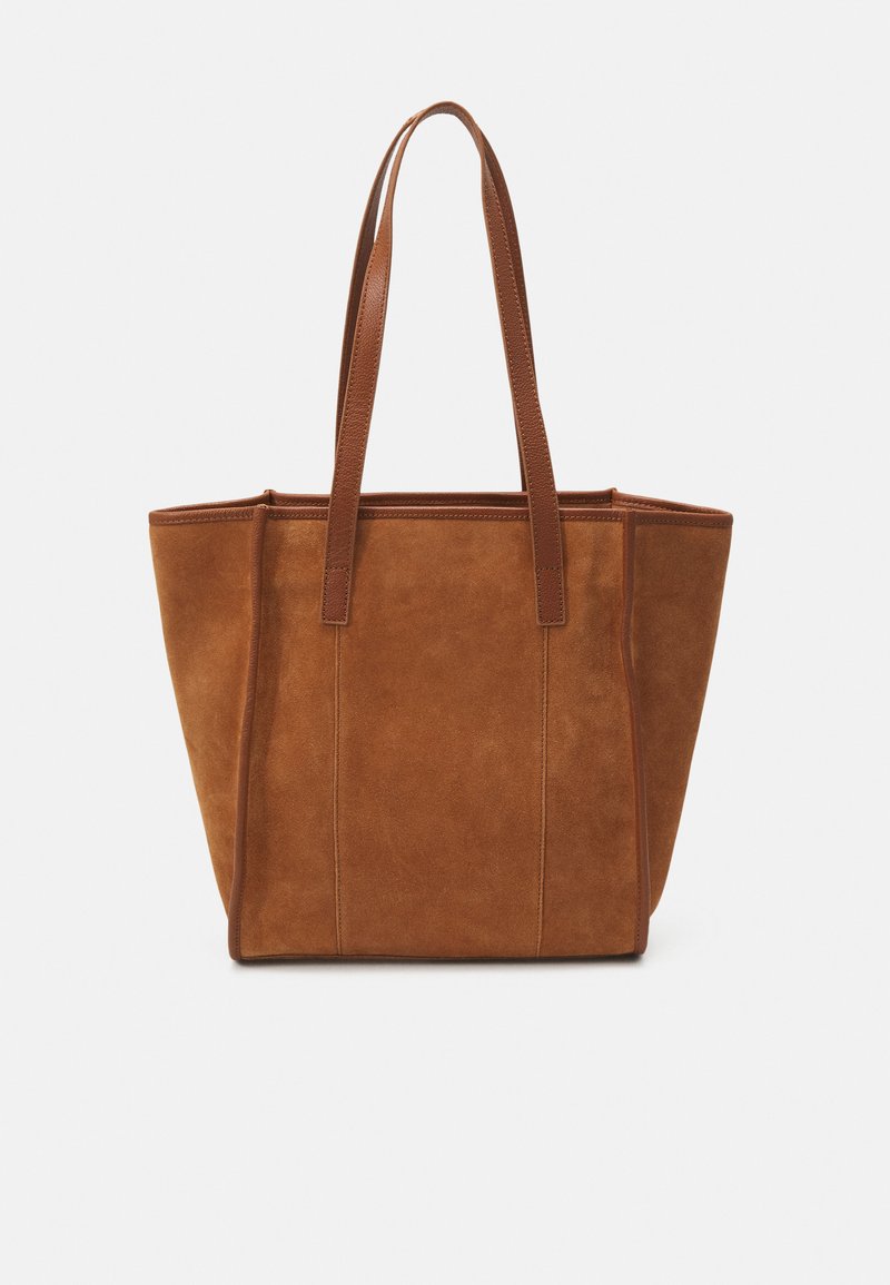 Zign LEATHER - Shopping Bag - cognac - Zalando.ch