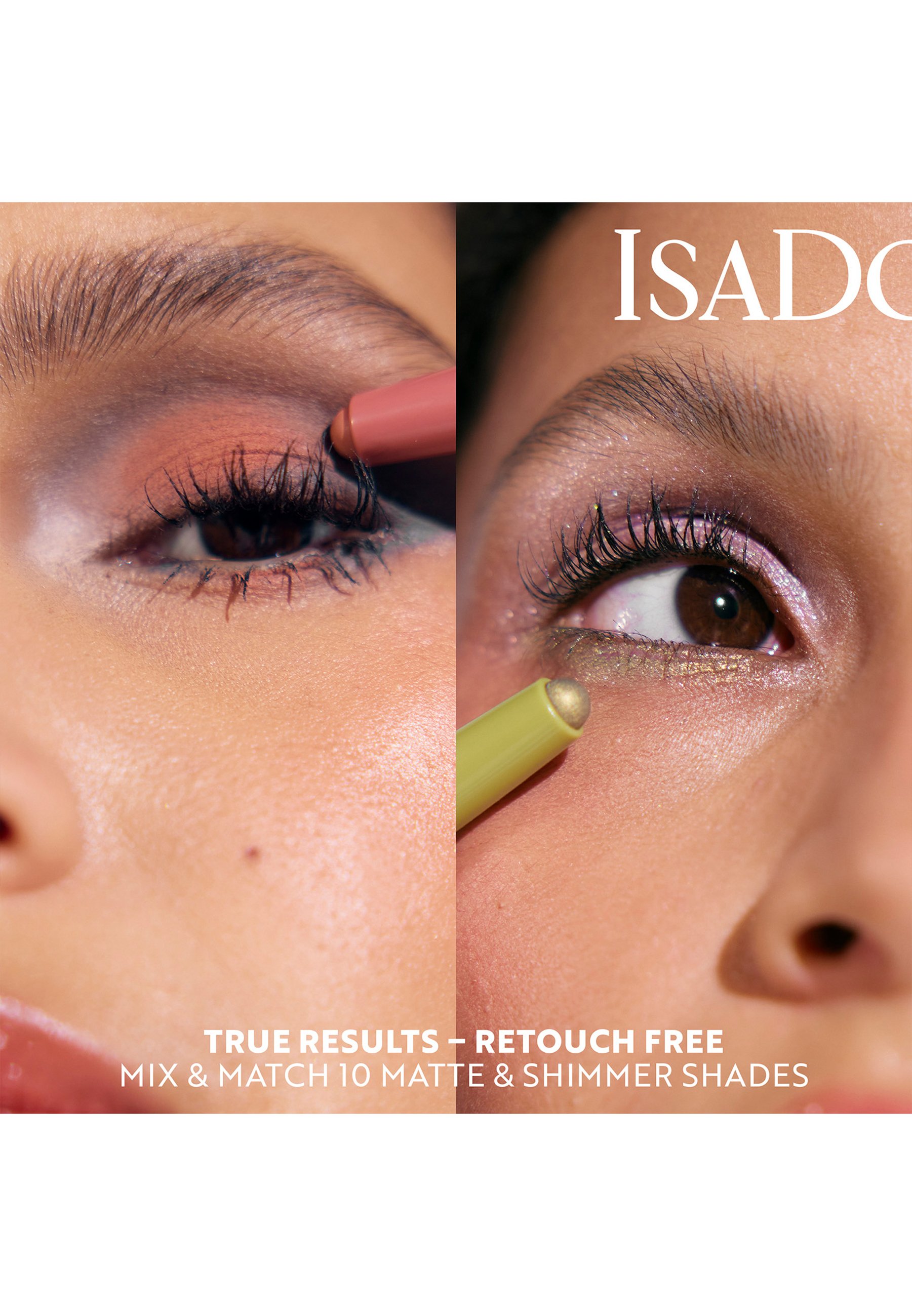 IsaDora THE SHIMMER EYESHADOW STICK LONGWEAR WATER RESISTANT Fard a paupieres green shimmer vert chine ZALANDO.FR