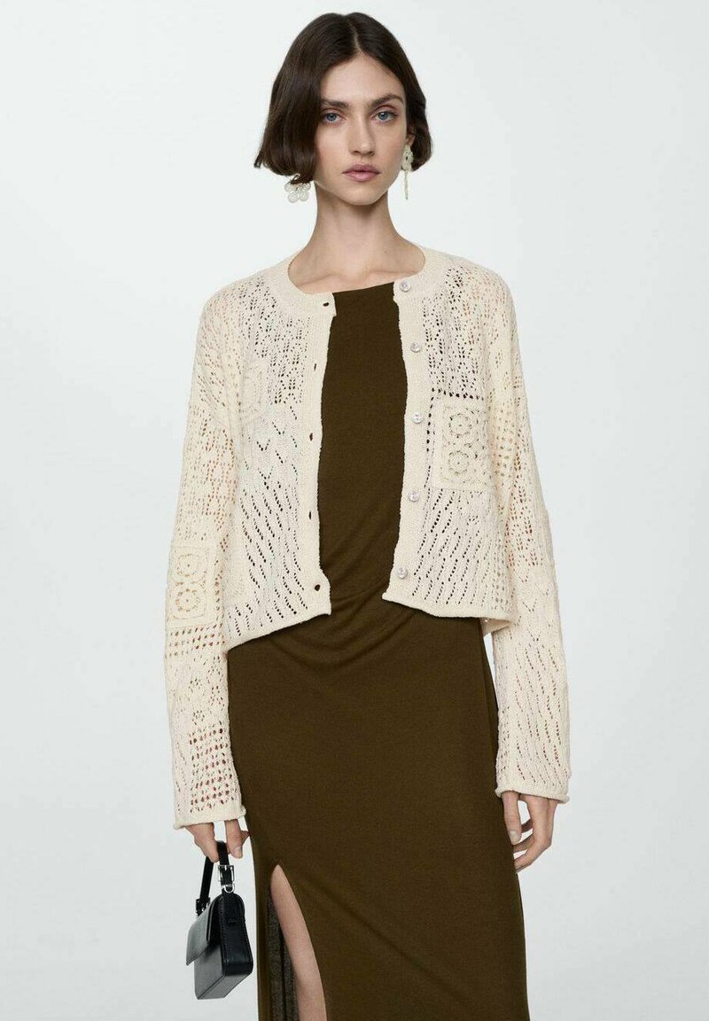 Mango CAMBODYA - Cardigan - cremeweiß/offwhite - Zalando.dk