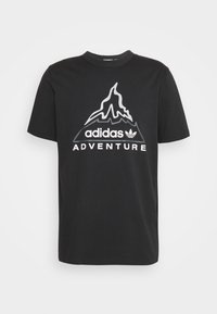 adidas Originals VOLCANO TEE - Print T-shirt - black - Zalando.co.uk
