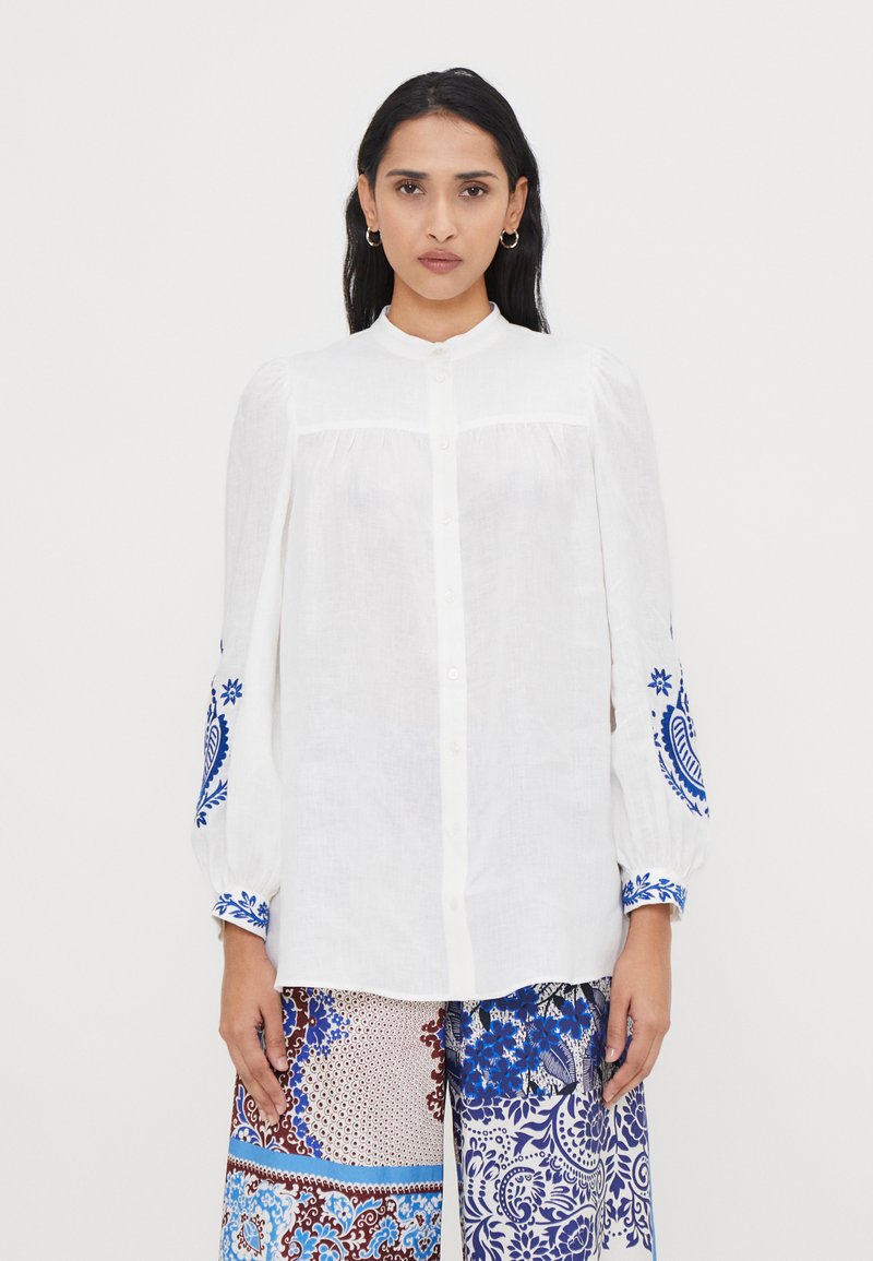 WEEKEND MaxMara CARNIA - Blouse - bianco/white - Zalando