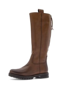 Gabor Comfort Platform boots - camel ef flausch/brown - Zalando