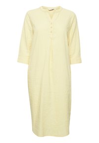 b.young BYFalakka - Robe chemise - italian straw/jaune - ZALANDO.CH