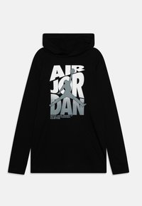 Jordan AIR JORDAN FRESH STACK UNISEX - Long sleeved top - black ...