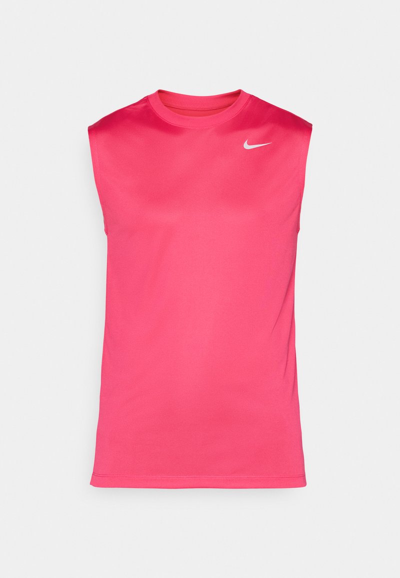 Nike Performance TEE RESET - Top - rush pink/matte silver-coloured/rosa ...