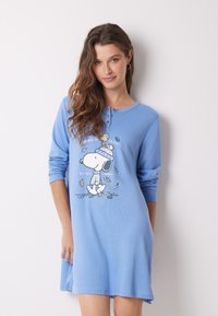 women'secret THE PEANUTS SNOOPY - Nachthemd - blue/blau - Zalando.de