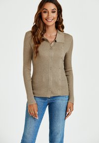 FS Collection MORGAN COLLAR DOUBLE BREASTED STRETCH - Skjortebluser ...