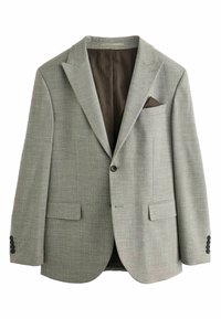 Next SLIM FIT CHECK - Sako - neutral/svjetlo siva - Zalando.hr