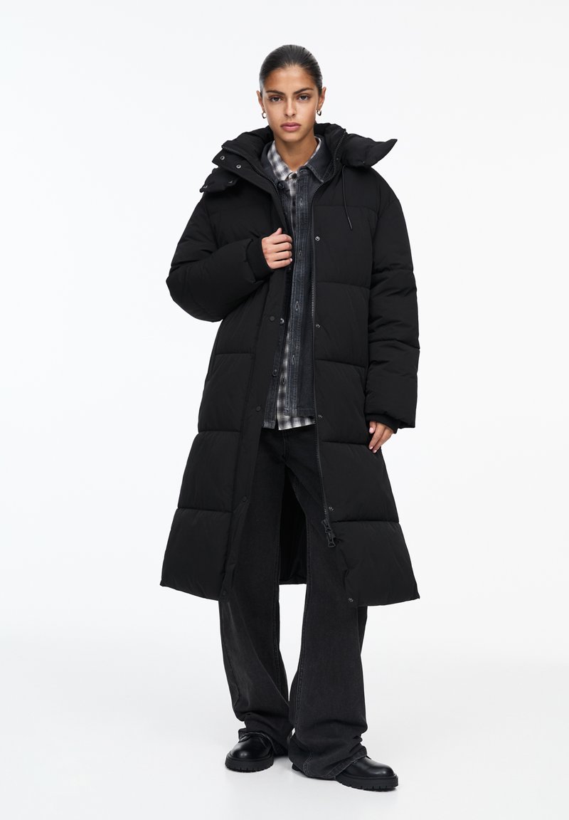 PULL&BEAR Winterjas - black/zwart - Zalando.be