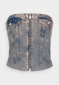 Envii ENBESS - Top - red tint worn/blue denim - Zalando.es