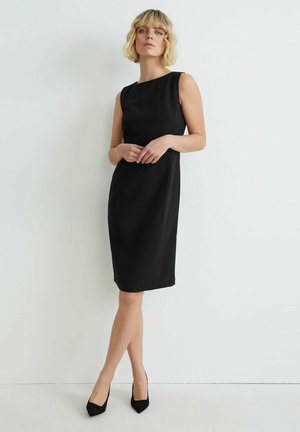 Ellos Collection BOEL - Robe en jersey - schwarz/noir - ZALANDO.FR