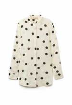 Falconeri Overhemdblouse - natürlich black polka dot on butter groun ...