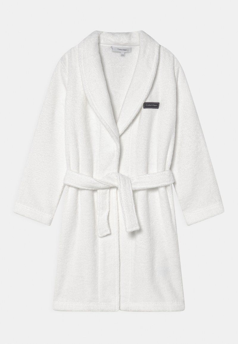 Calvin Klein Underwear BATHROBE UNISEX - Dressing gown - white - Zalando.de