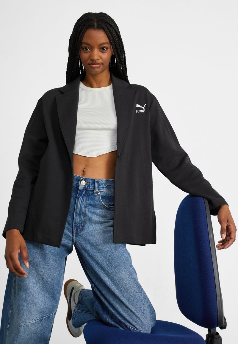 Puma Blazer - black/noir - ZALANDO.FR