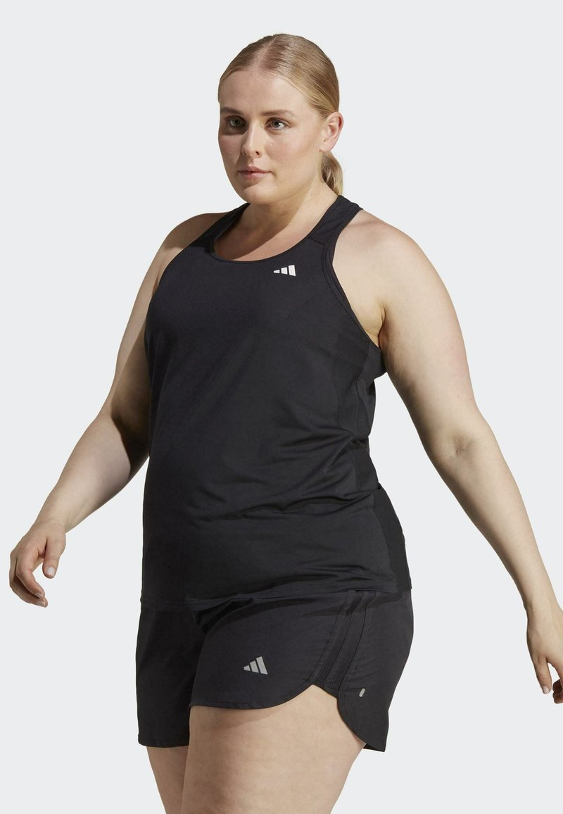 adidas Performance OWN THE RUN RUNNING - Top - black - Zalando.co.uk