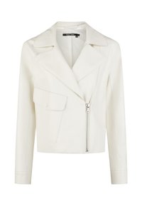 Marc Aurel Faux leather jacket - milk/white - Zalando