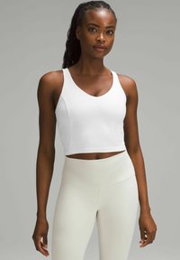 lululemon ALIGN TANK C/D CUP - Top - white/wit - Zalando.be