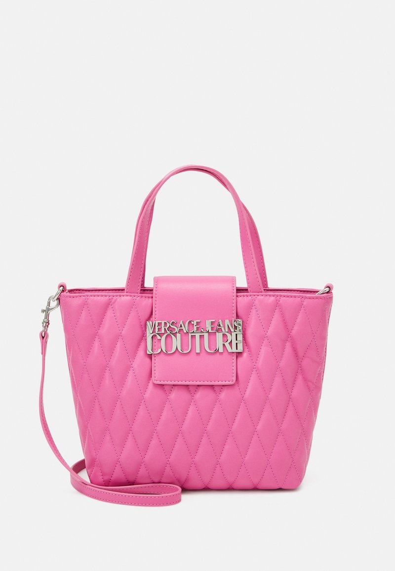 Versace Jeans Couture RANGE LOGO LOOP BAGS - Handtasche - hot pink/pink ...