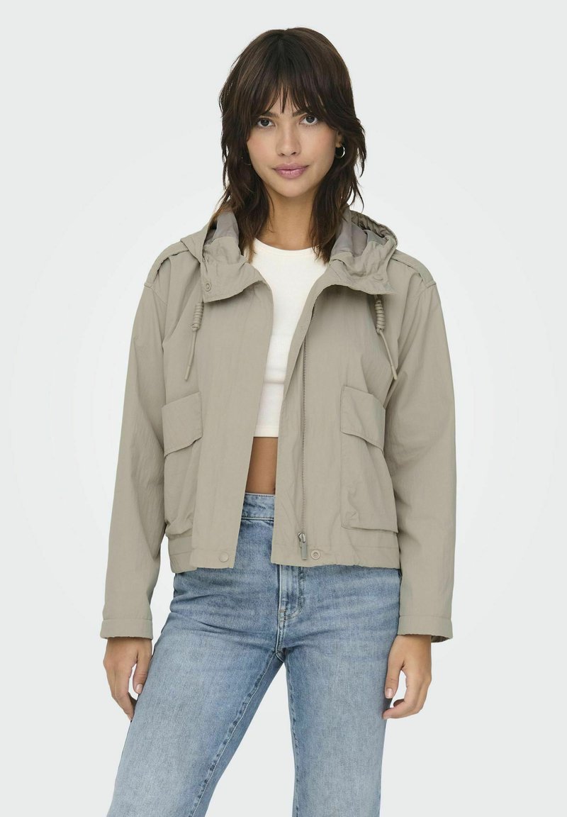 ONLY MAMBA - Summer jacket - string/beige - Zalando
