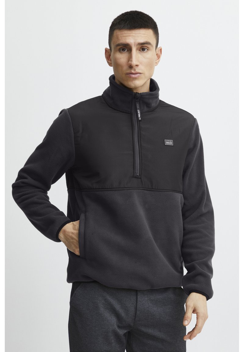 11 Project PRDELMER - Fleece jumper - forged iron/grey - Zalando.de