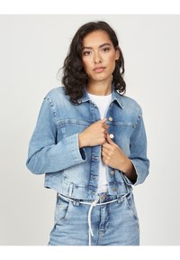 Gang Jeansjacke - light blue key wash/blue denim - Zalando.de