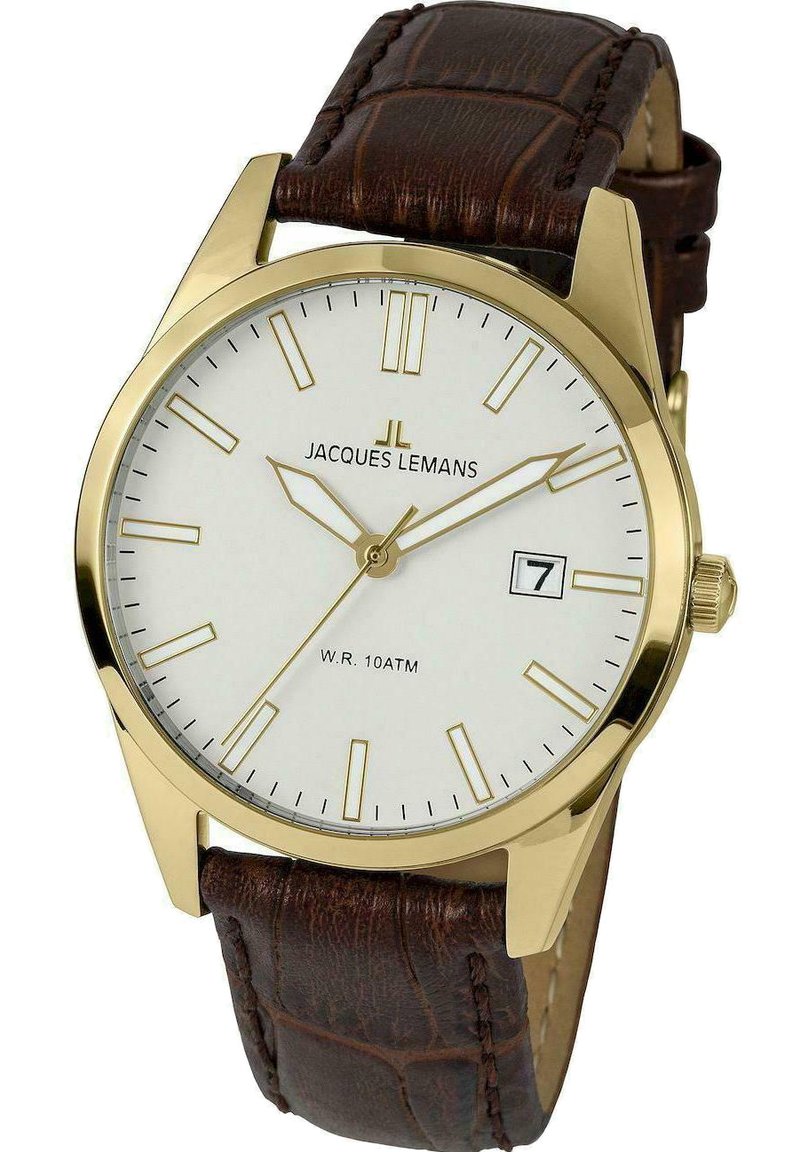 Jacques Lemans Watch - silber/gold-coloured - Zalando.de