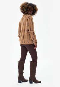 blue shadow SKAYA - Jumper - brown - Zalando