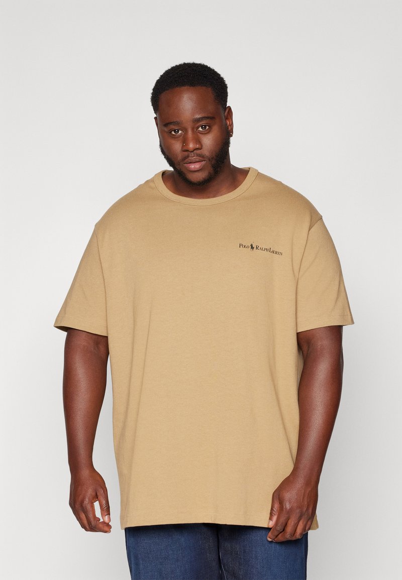 Polo Ralph Lauren Big & Tall SHORT SLEEVE - T-shirts basic - desert khaki/khaki - Zalando.dk