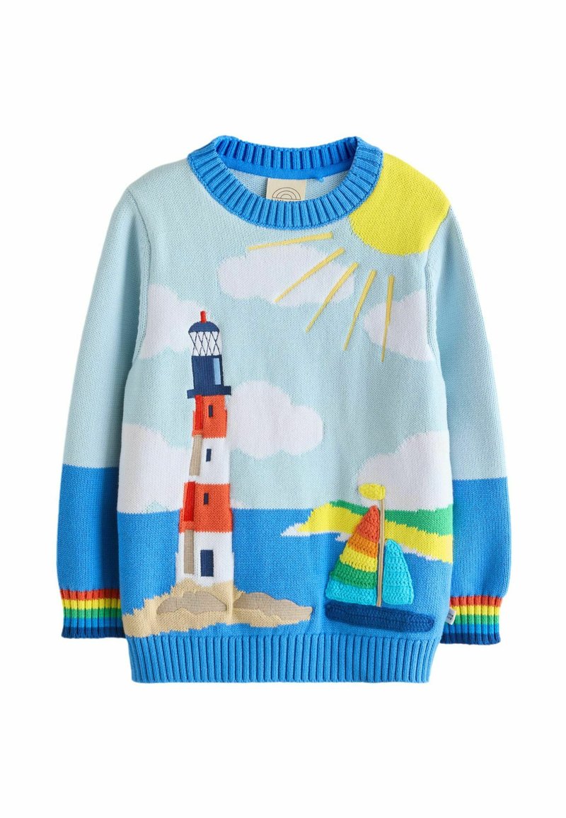 Little Bird REGULAR FIT - LIGHTHOUSE - Striktrøje - blue/blå - Zalando.dk