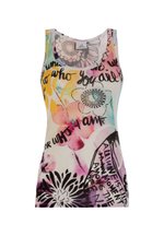 Deha ALLOVER TANK - Top - multicolore floreale/offwhite - Zalando.de