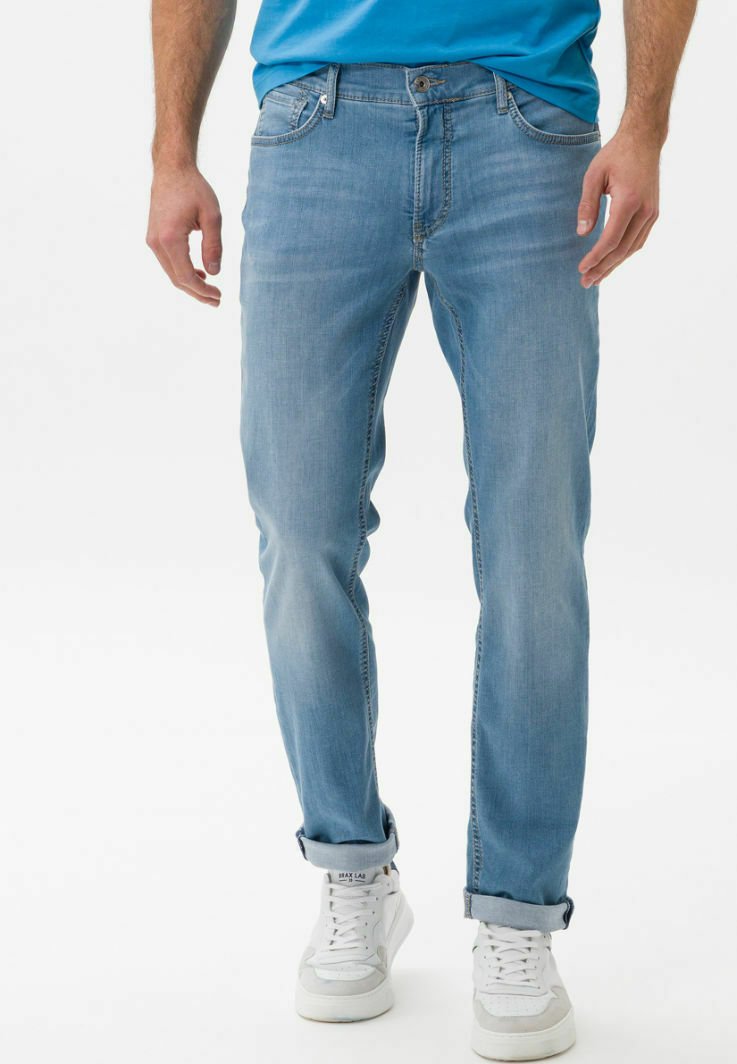 BRAX STYLE CHUCK - Jeans Straight Leg - light blue used/hellblau ...