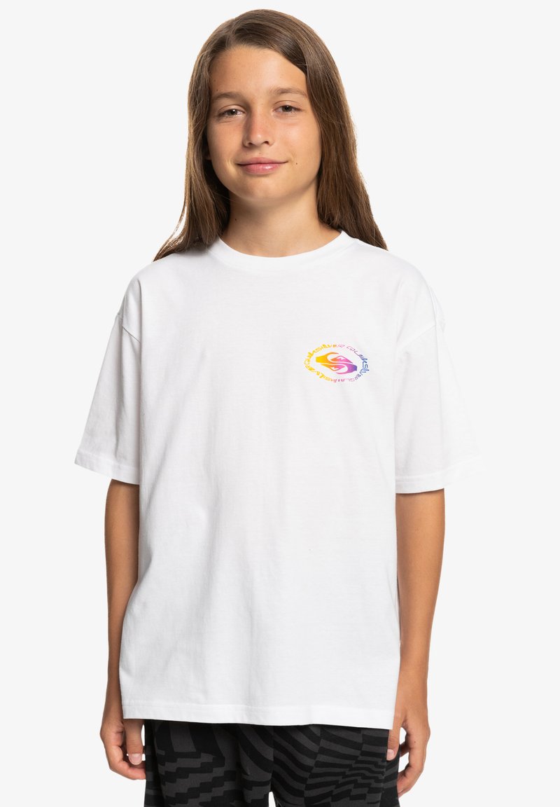 Quiksilver Radical Flag - Print T-shirt - white - Zalando.co.uk