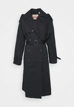 Levi's® SLACKER TRENCH - Classic coat - nightwatch blue/blue denim ...