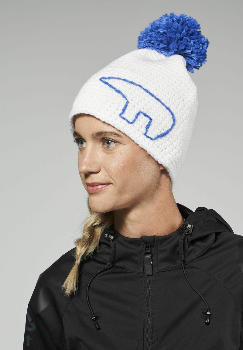 Eisbär JAY POMPON - Bonnet - weiß/blanc - ZALANDO.FR