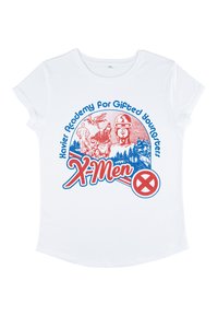 Henry Tiger X-MEN XMEN SUMMER CAMP - T-Shirt print - white/weiß ...