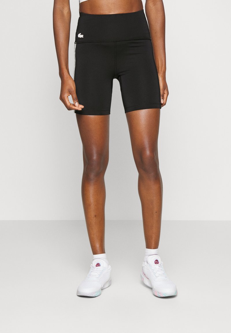 Lacoste Sport BIKER - Tights - black/svart - Zalando.se